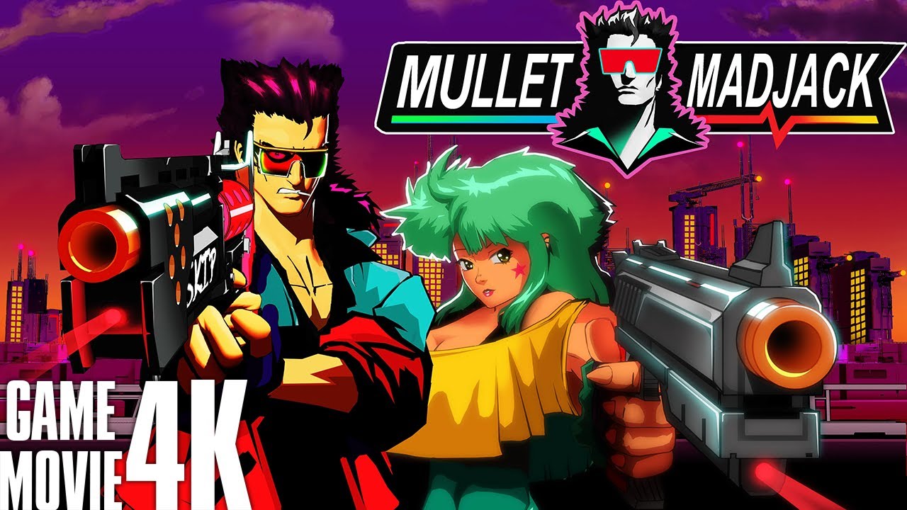 Mullet Madjack | Game Movie (Cutscenes/Dialogue) 4k60fps - YouTube