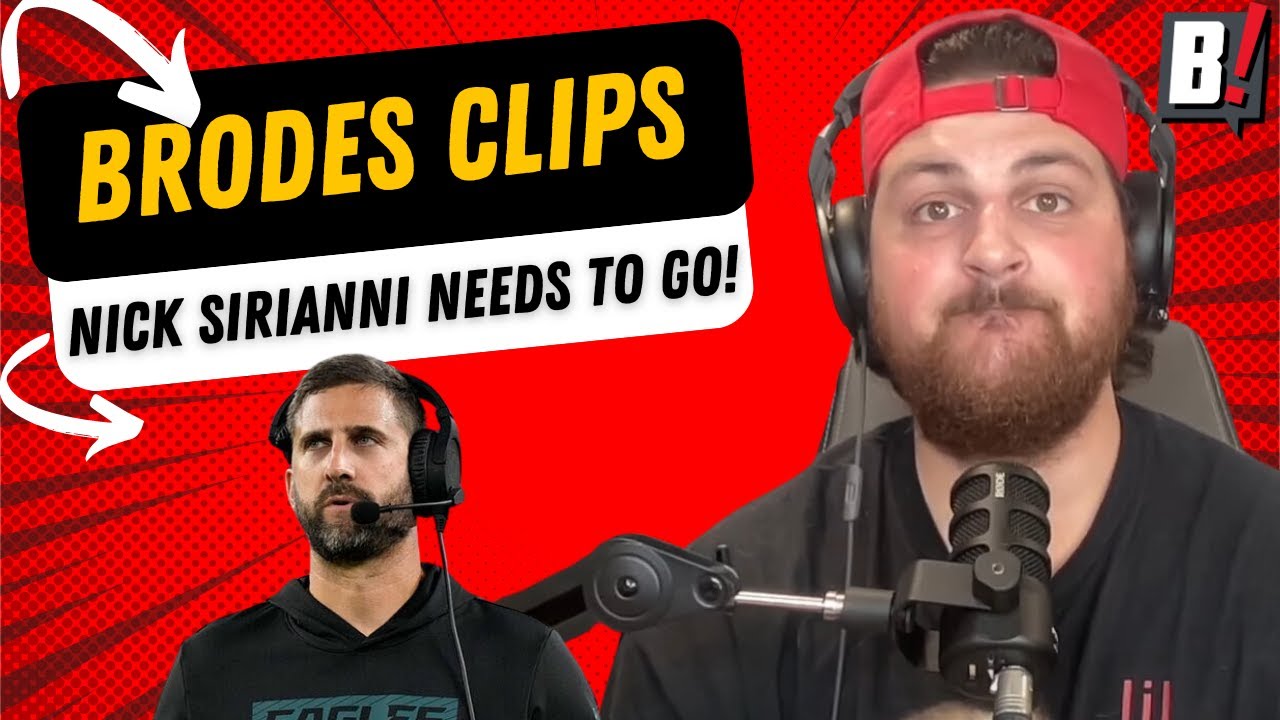EAGLES HC NICK SIRIANNI SHOULD NOT BE HERE!! (FOLLOWING 33-16 LOSS IN TAMPA) | Brodes Clips ...