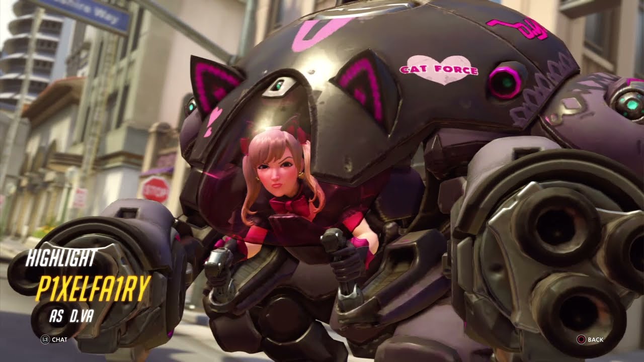 Overwatch: DVA Highlight - YouTube