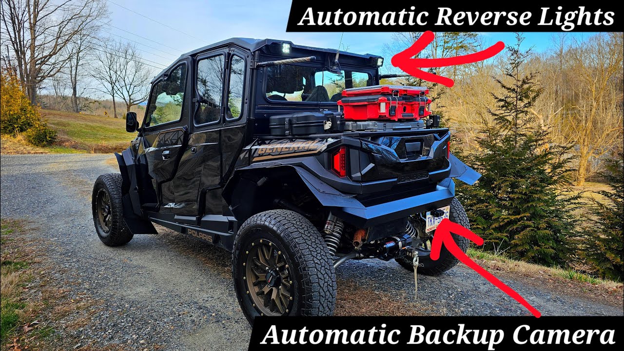 Polaris General Automatic Reverse Lights & Automatic Backup Camera ...