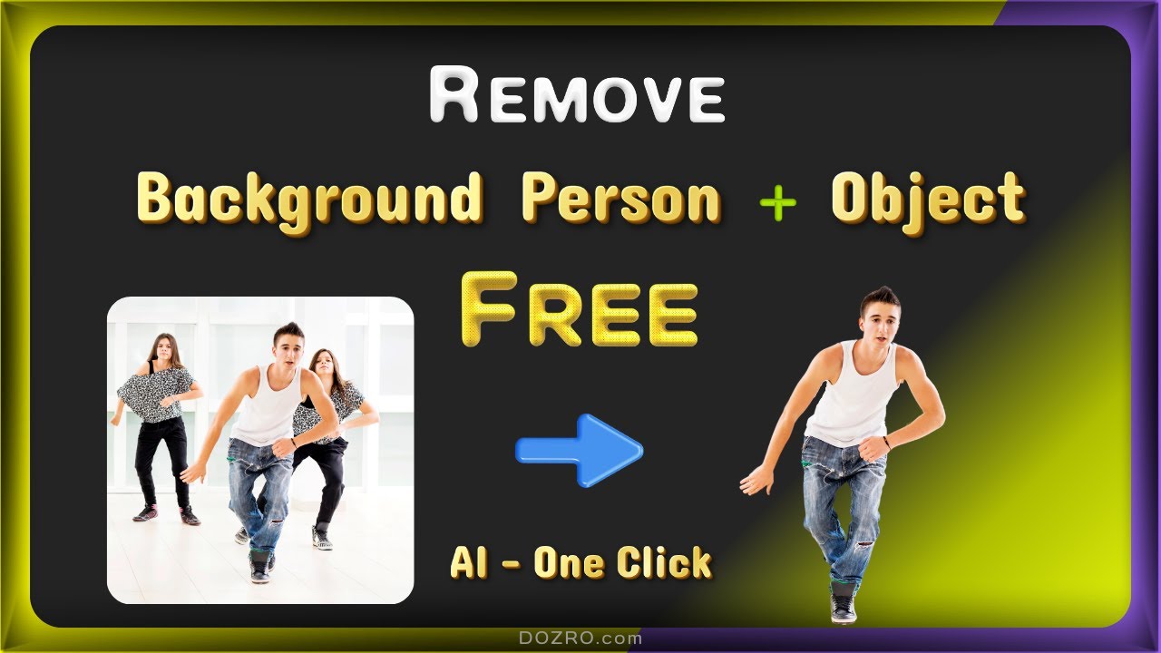 Ai Remove Person from Photo | How to Delete a Specific Object/Person ...