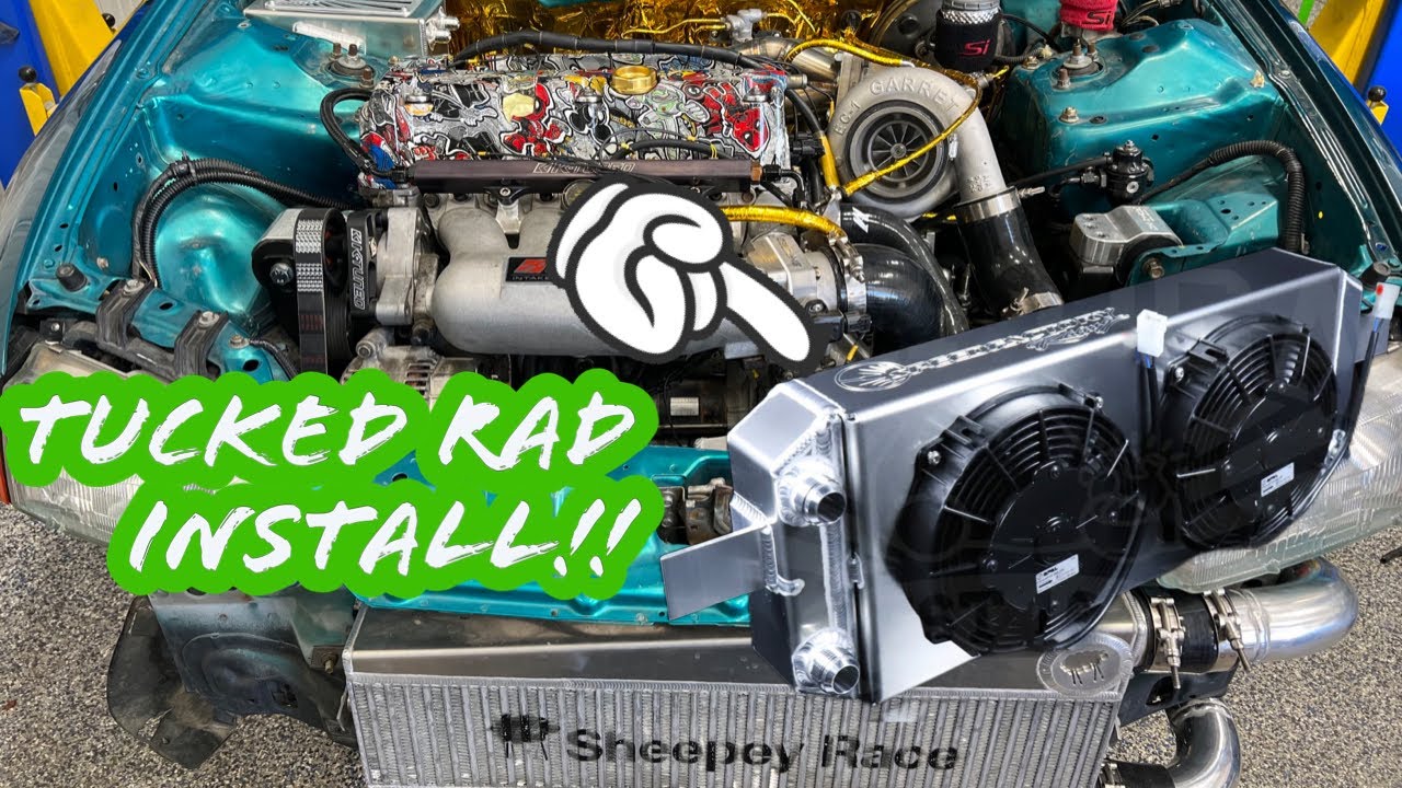 Speedfactory Tucked Radiator Install!! - YouTube