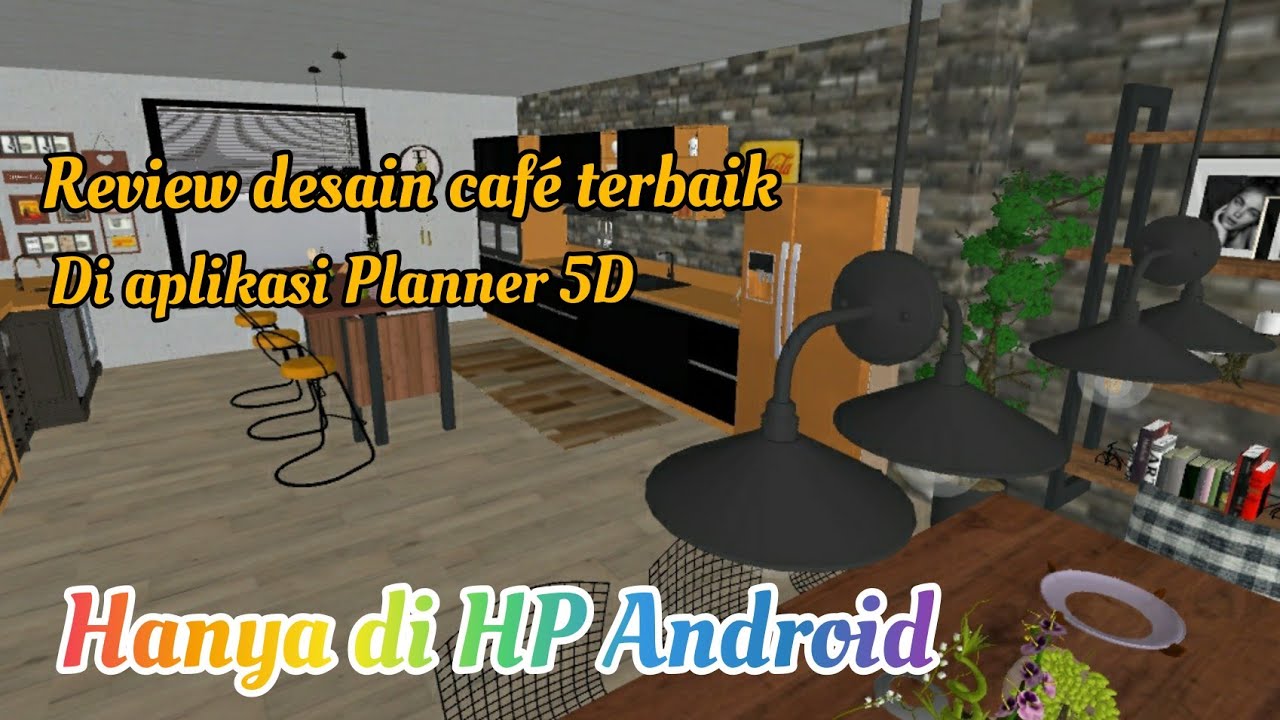 Review dan mudah desain Café terbaik di Aplikasi Android | Planner 5D ...