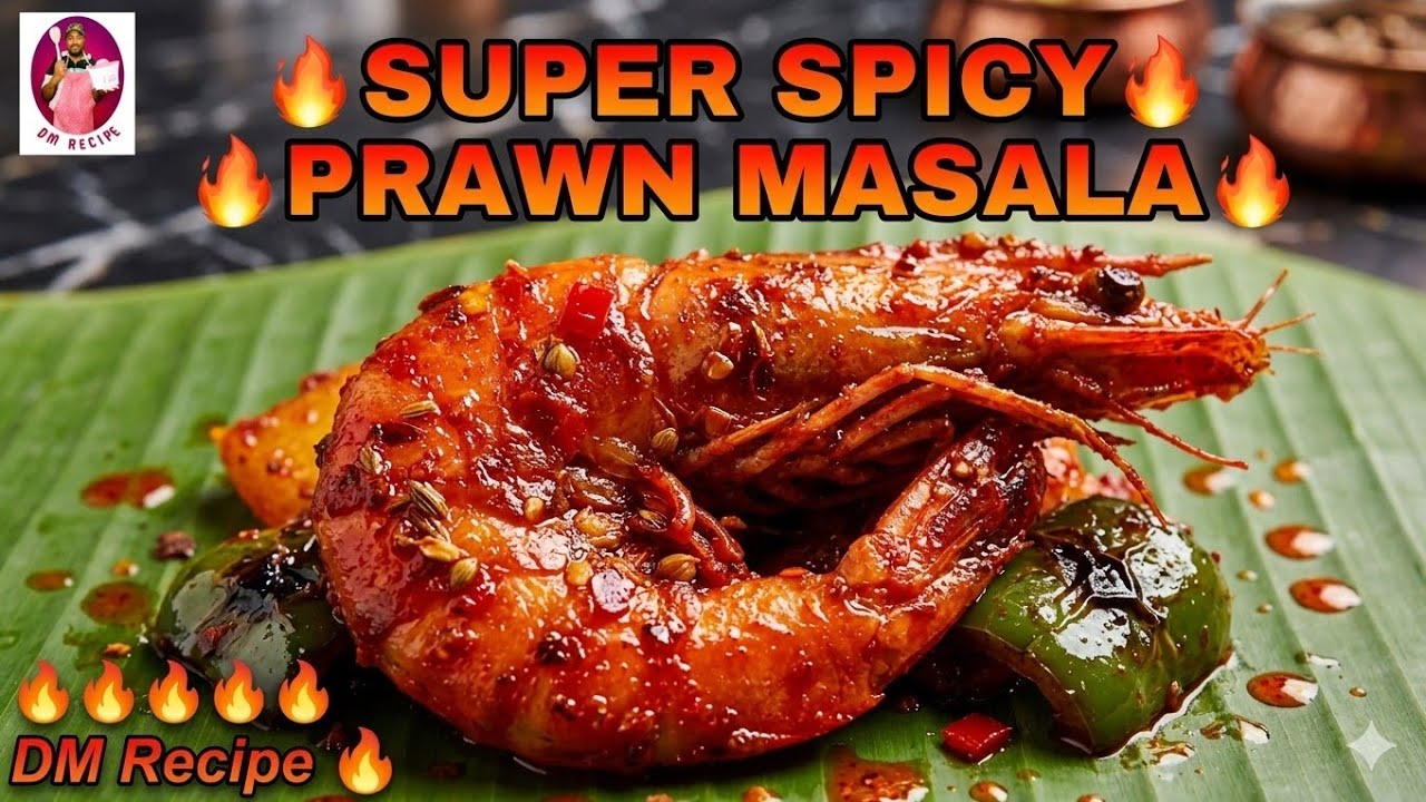 Prawn Masala Recipe | Jhinga Curry Recipe | Restaurant Style Prawn ...