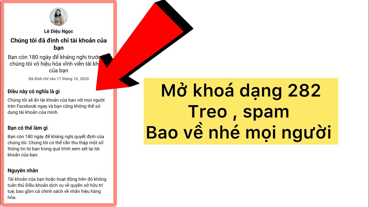 Mở khóa dạng 282 Facebook - YouTube