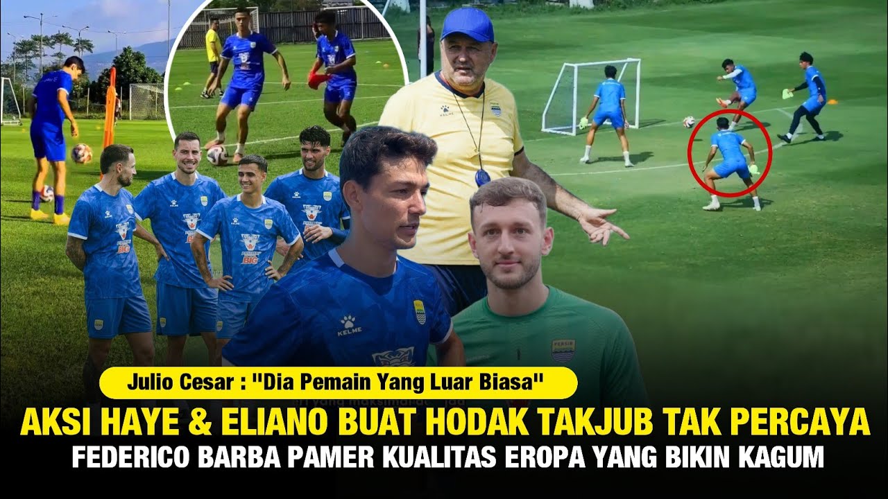 SEMUA DIBUAT TERPUKAU Haye & Eliano Langsung Curi Perhatian🔥Julio Cesar ...
