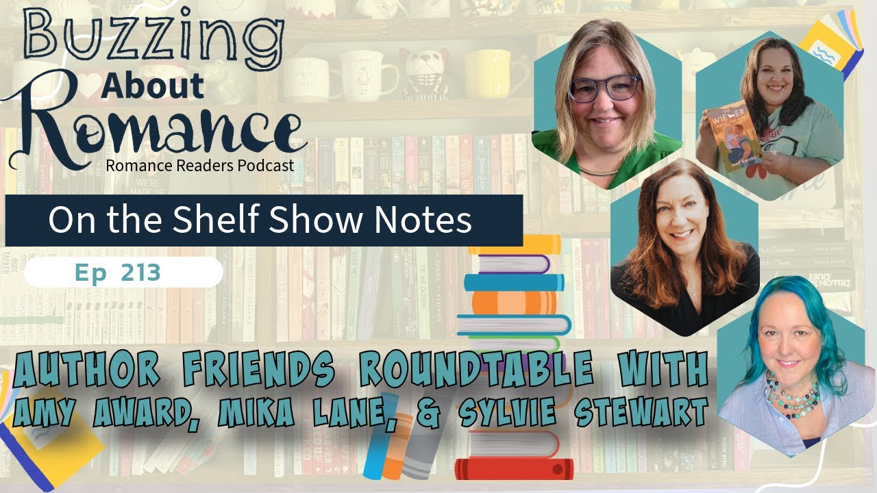 Ep 213: Author Friends Roundtable with Amy Award, Mika Lane, and Sylvie ...