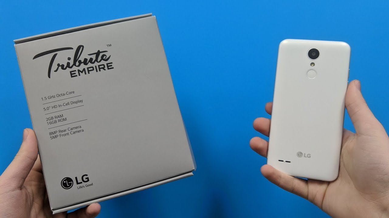 LG tribute Empire Unboxing & Impressions! - YouTube