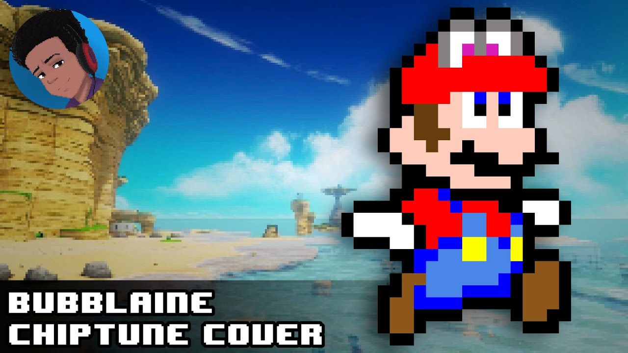 Bubblaine (Seaside kingdom) chiptune cover - super mario odyssey - YouTube