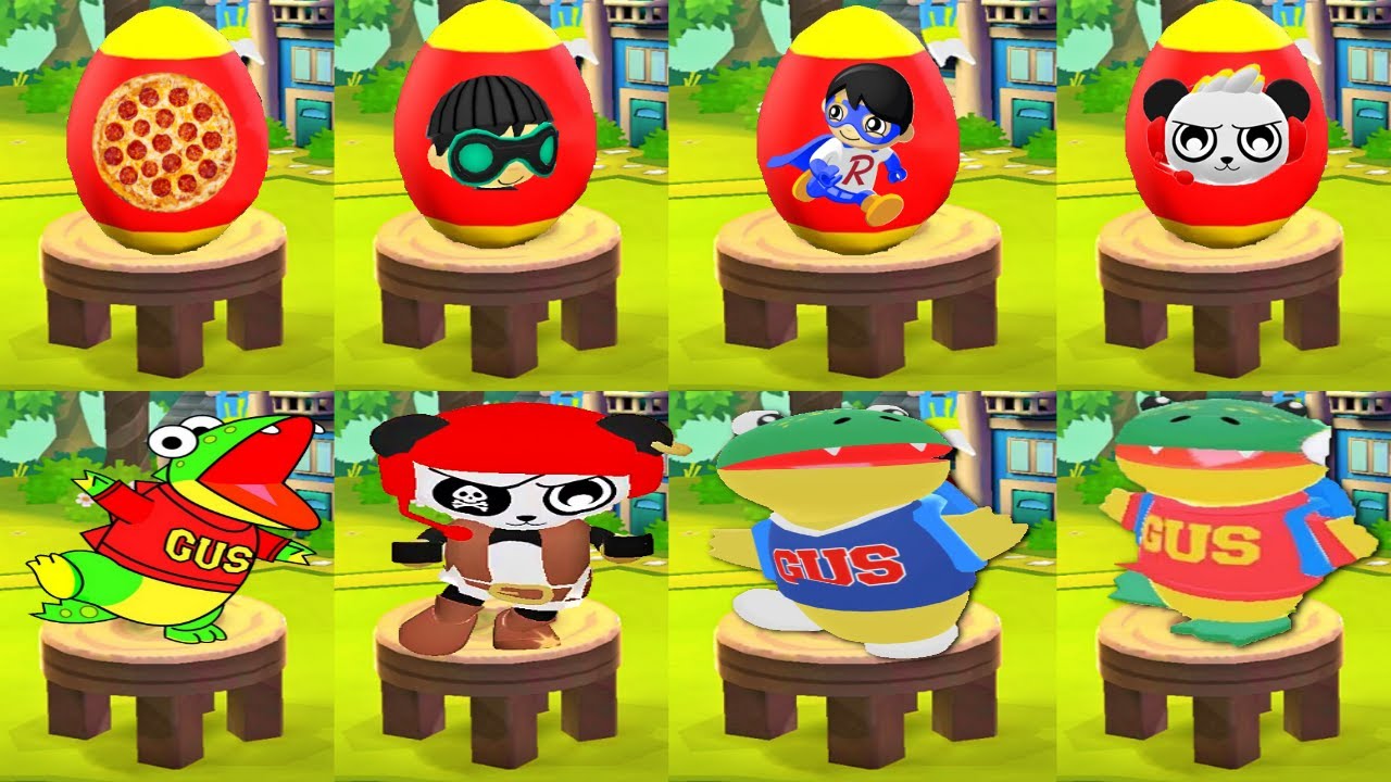 Tag with Ryan Special Ryan's World Character tags Gus the Gummy Gator ...