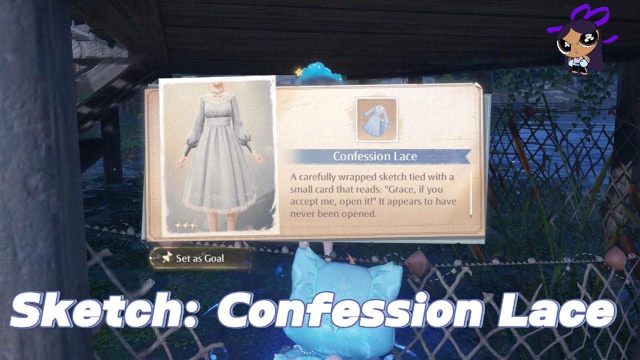 Infinity Nikki - Sketch Confession Lace - YouTube