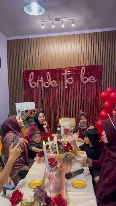 bridal shower Dilla rosy(2) - YouTube