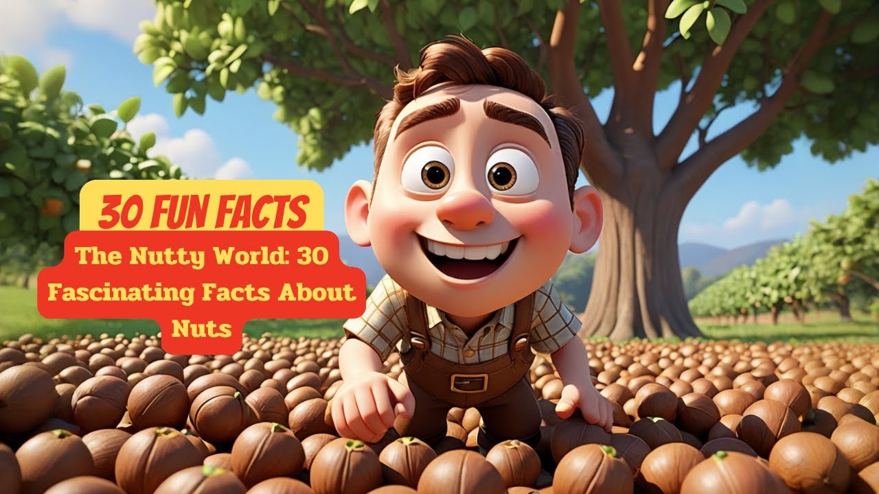 30 Fun Facts : The Nutty World Fascinating Facts About Nuts - YouTube