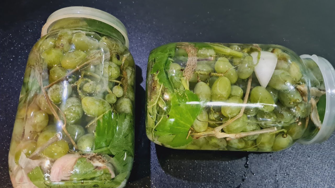 Struguri murați pentru ciorbe și supe iarnă. Ceai naturala acritura ...