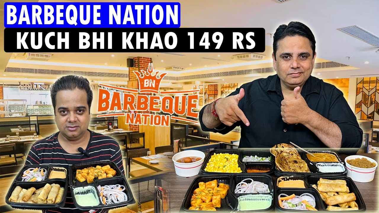 Barbeque Nation Food Review ! Barbeque Nation in Delhi ! Barbeque ...