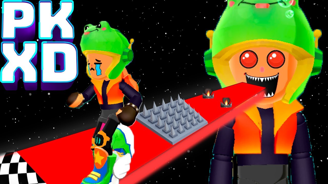 ESCAPAMOS de SIMBA EXE OBBY PARKOUR en PK XD 2023 ¡SOLO el 0.0001% LO ...