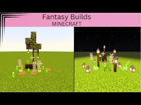 Minecraft Fantacy Decor| Fantacy Builds Ideas |Fairycore Minecraft ...