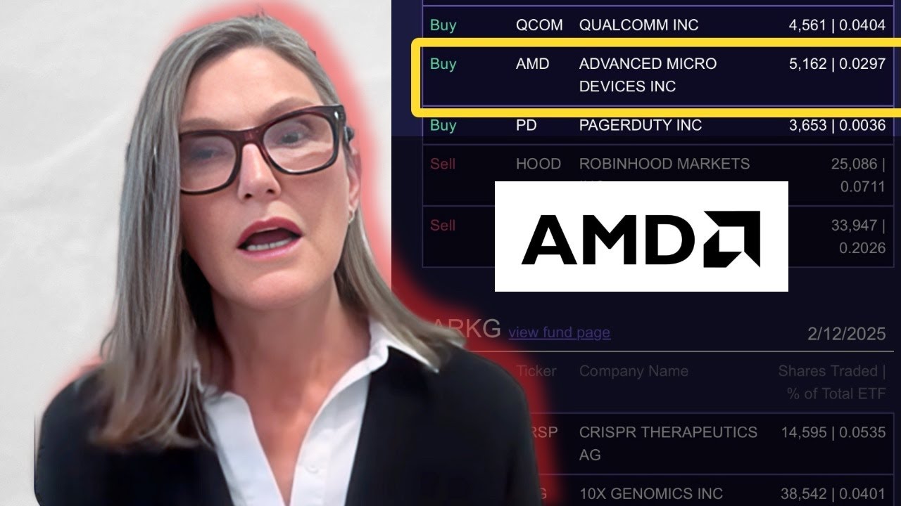 Cathie Wood Is LOADING AMD! - YouTube