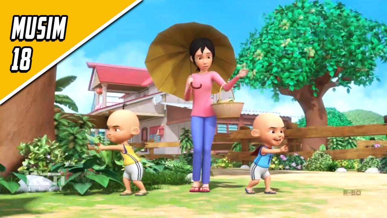 Upin & Ipin Musim 18 - Nasi Lemak Kak Ros | Upin Ipin Terbaru 2024 - YouTube