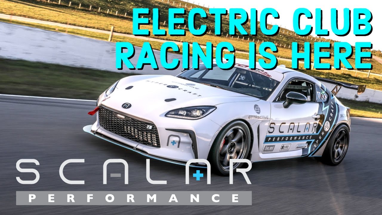 WORLD'S FIRST EV SWAPPED GR86 RACECAR - YouTube