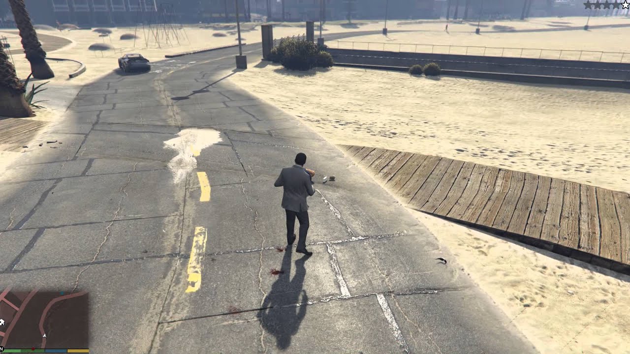 GTA 5 PC GamePlay AMD Radeon R9 200 series 3GB 384bt - YouTube