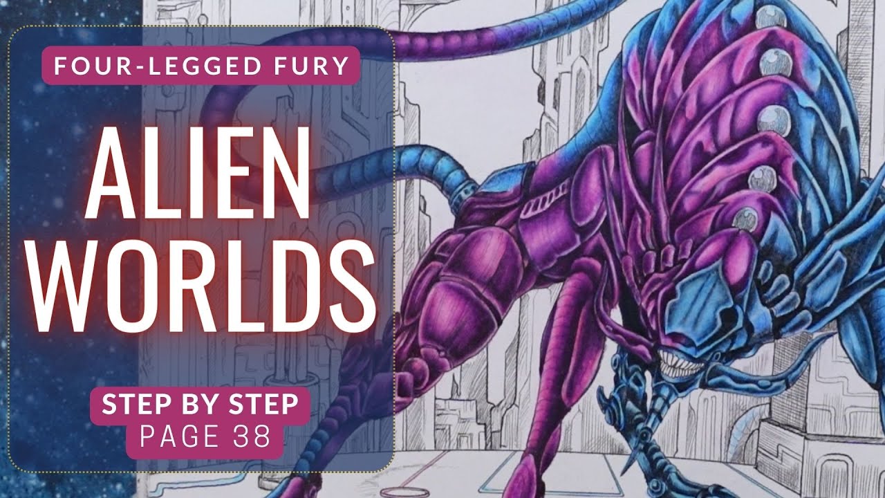 ALIEN WORLDS | Four-Legged Fury pg38 - part 1 | Kerby Rosanes Adult ...