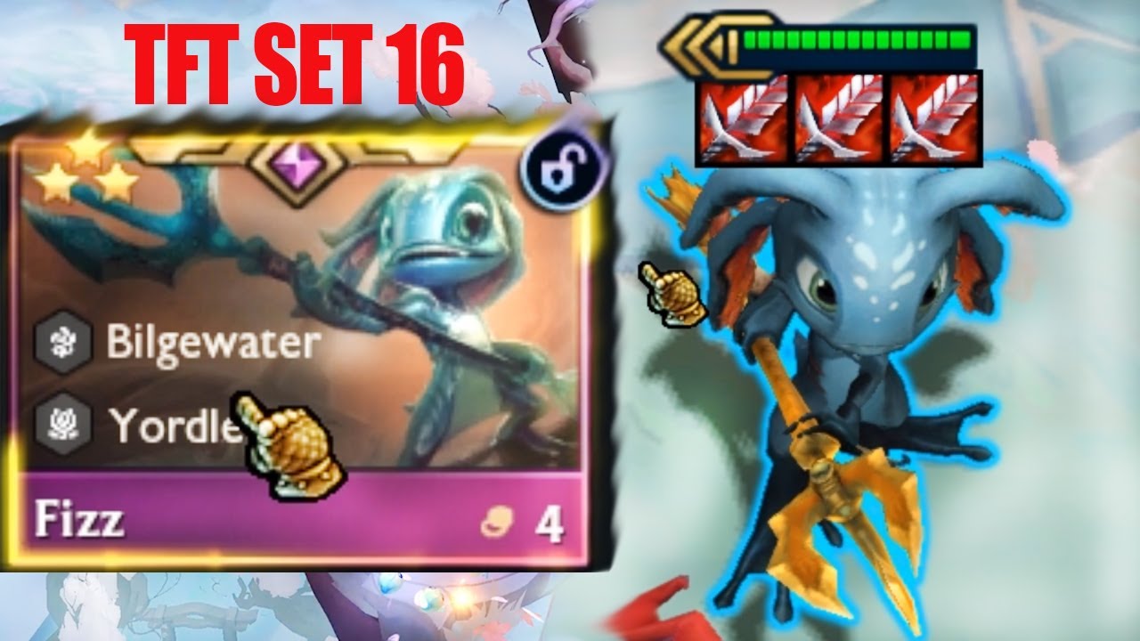 New SET 16: 3-STAR Fizz IS STRONGER !!! #tftset16 #teamfighttactics ...