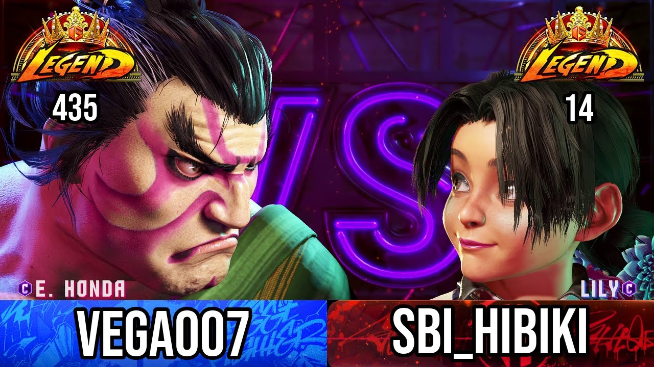 [Street Fighter 6] E. Honda vs Lily | SF6 Top Ranked Match Replay - YouTube