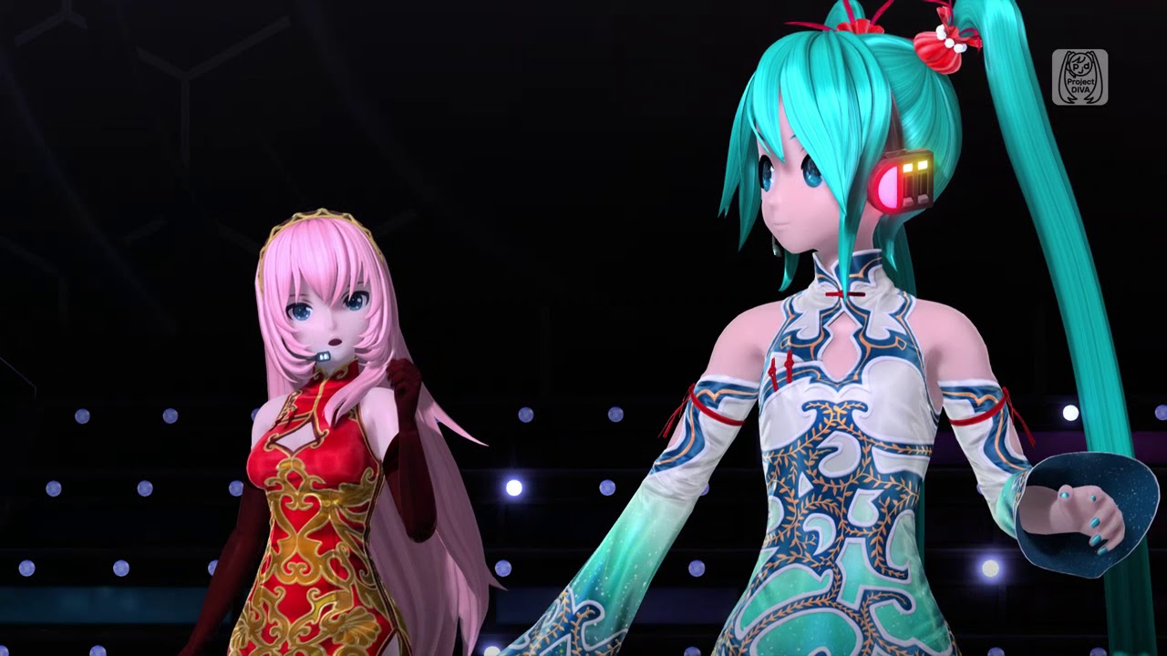 【PS4FT】Akatsuki Arrival【Hatsune Miku：Emerald / Megurine Luka：Ruby ...