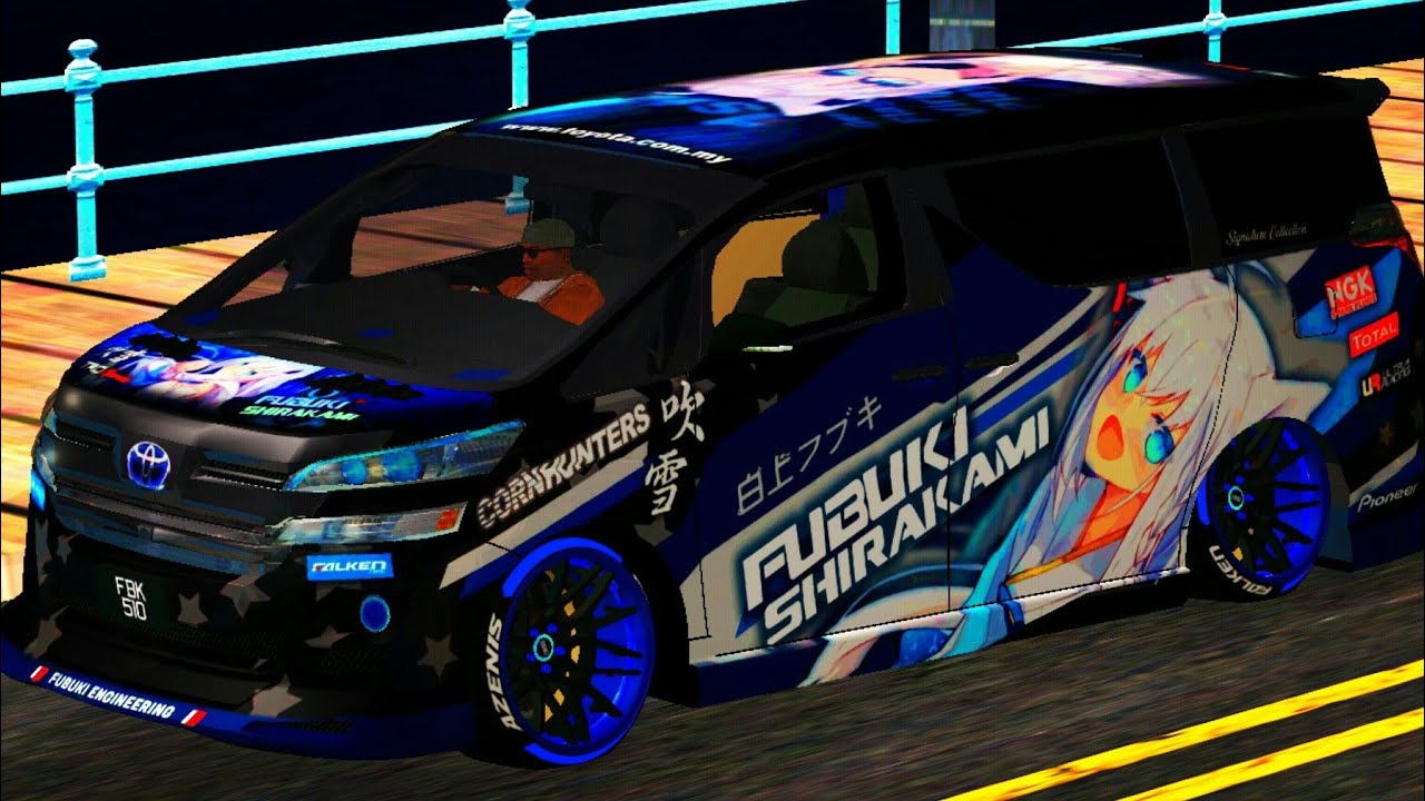 [REVIEW] Toyota Vellfire Fubuki Shirakami Drift Stance - YouTube