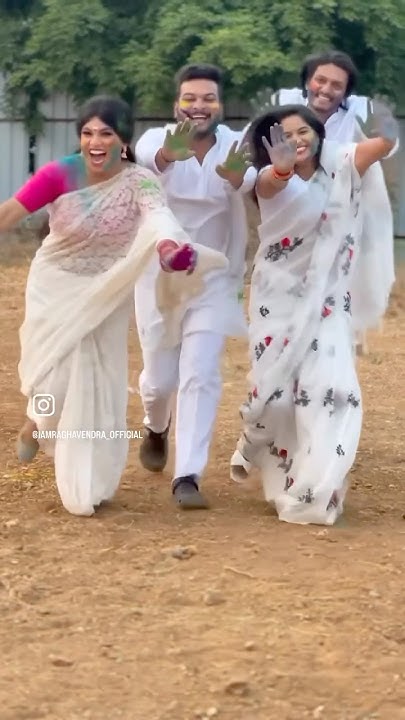 Happy holi 😍 #raghuskitchen #raghuragini #kannadareels #holikannadasong #holireels - YouTube