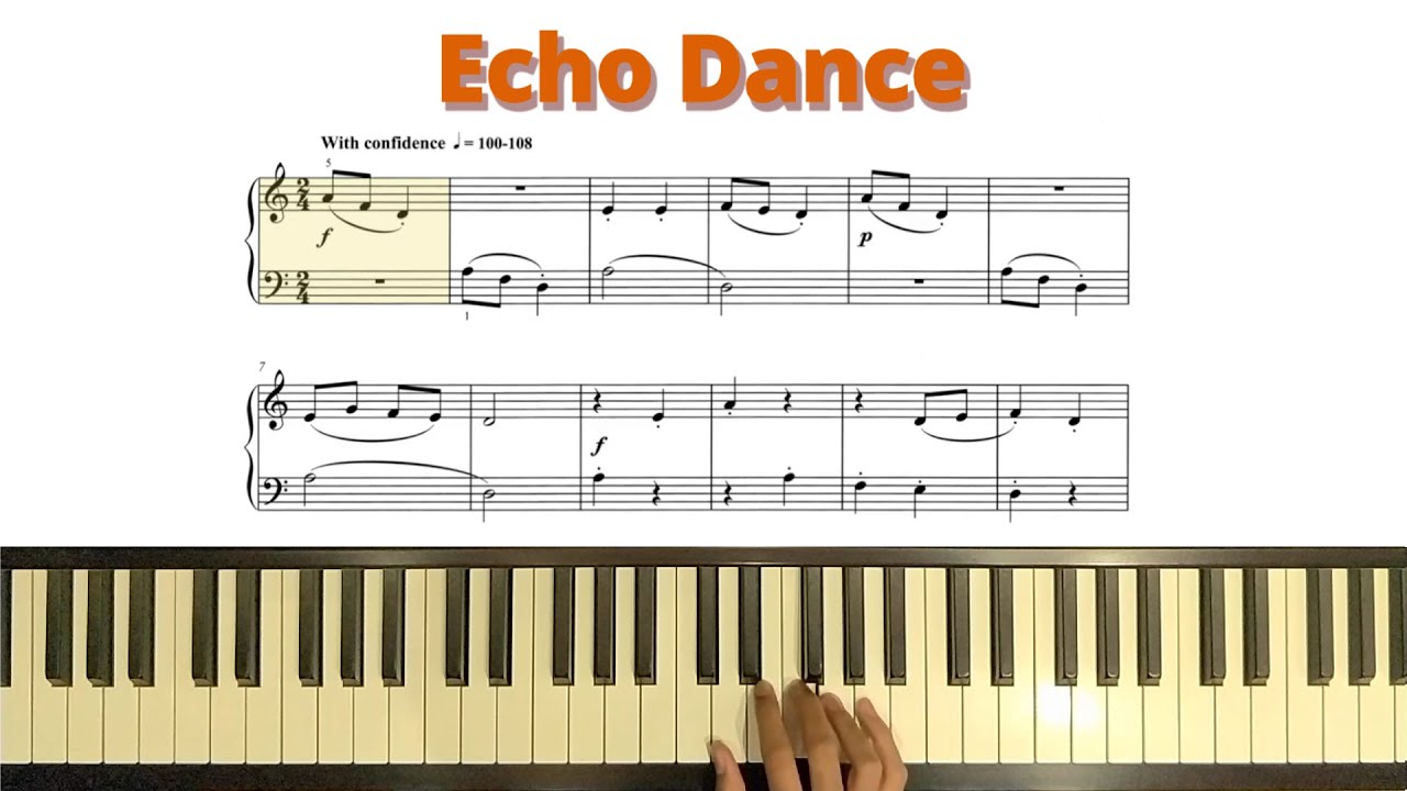 Echo Dance by Naomi Yandell | Trinity Initial Pieces | Latest Syllabus ...