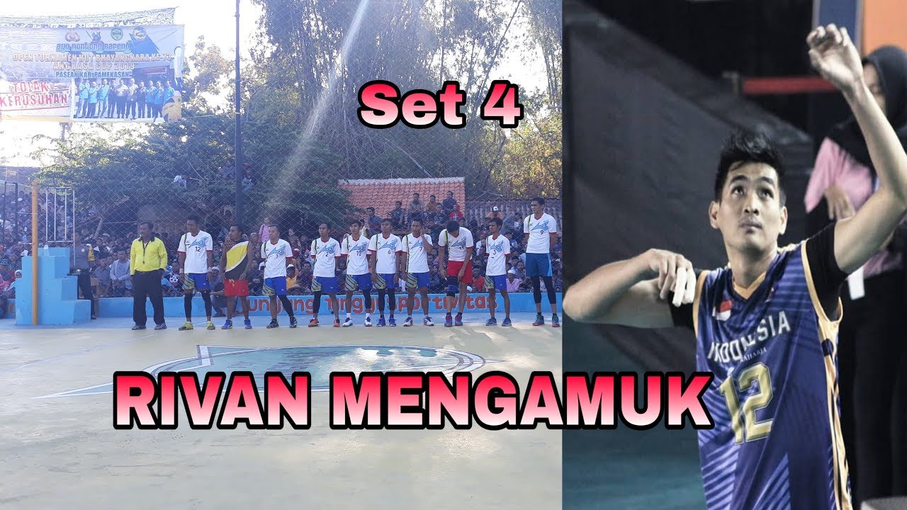 Rivan Mengamuk di Set 4 Menghajar Duet Roy dan Yoga (Kompeni) - YouTube