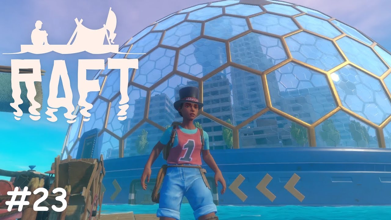 Entering The Dome | Raft - YouTube