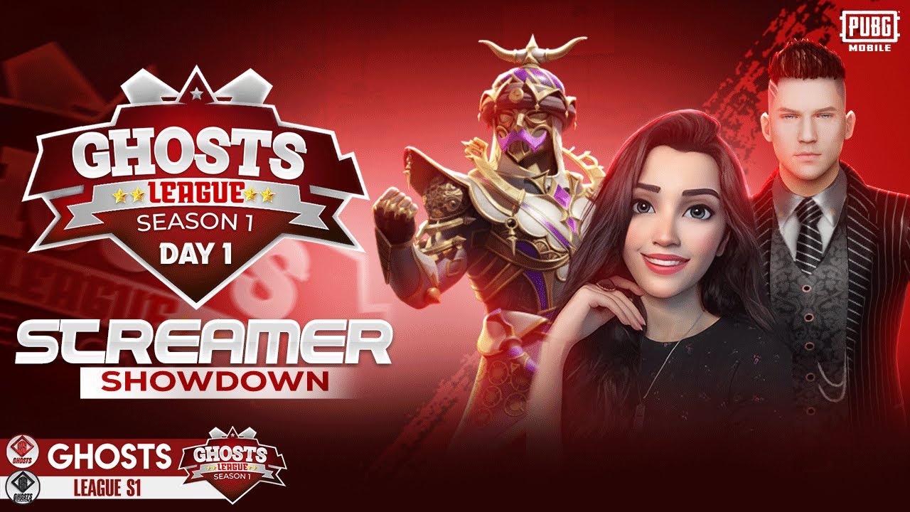 Ghosts League Streamer Showdown Day 1 | PUBG MOBILE - YouTube