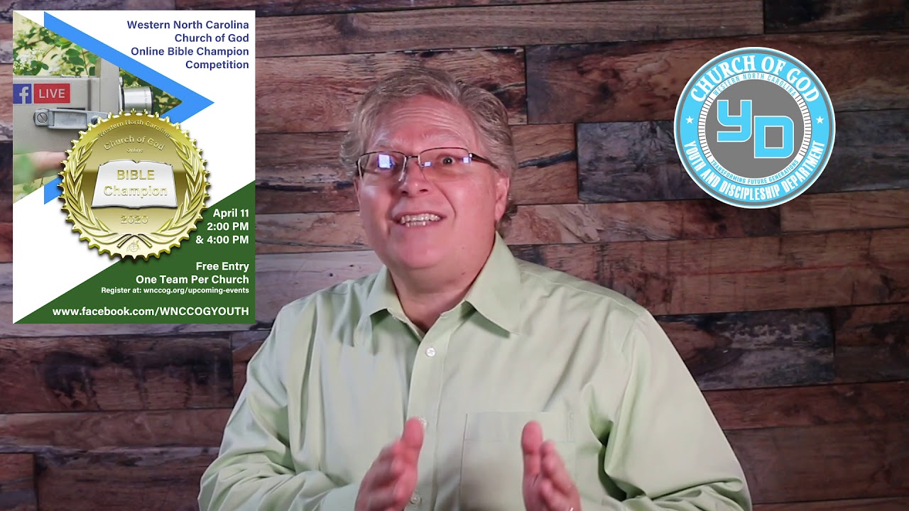 Rob Taylor - Covid 19 - Talent Cancellation - Intro Bible Champ ...