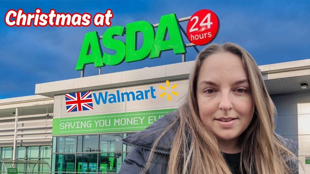 British Walmart (ASDA) Christmas Food, Clothing & Home - YouTube