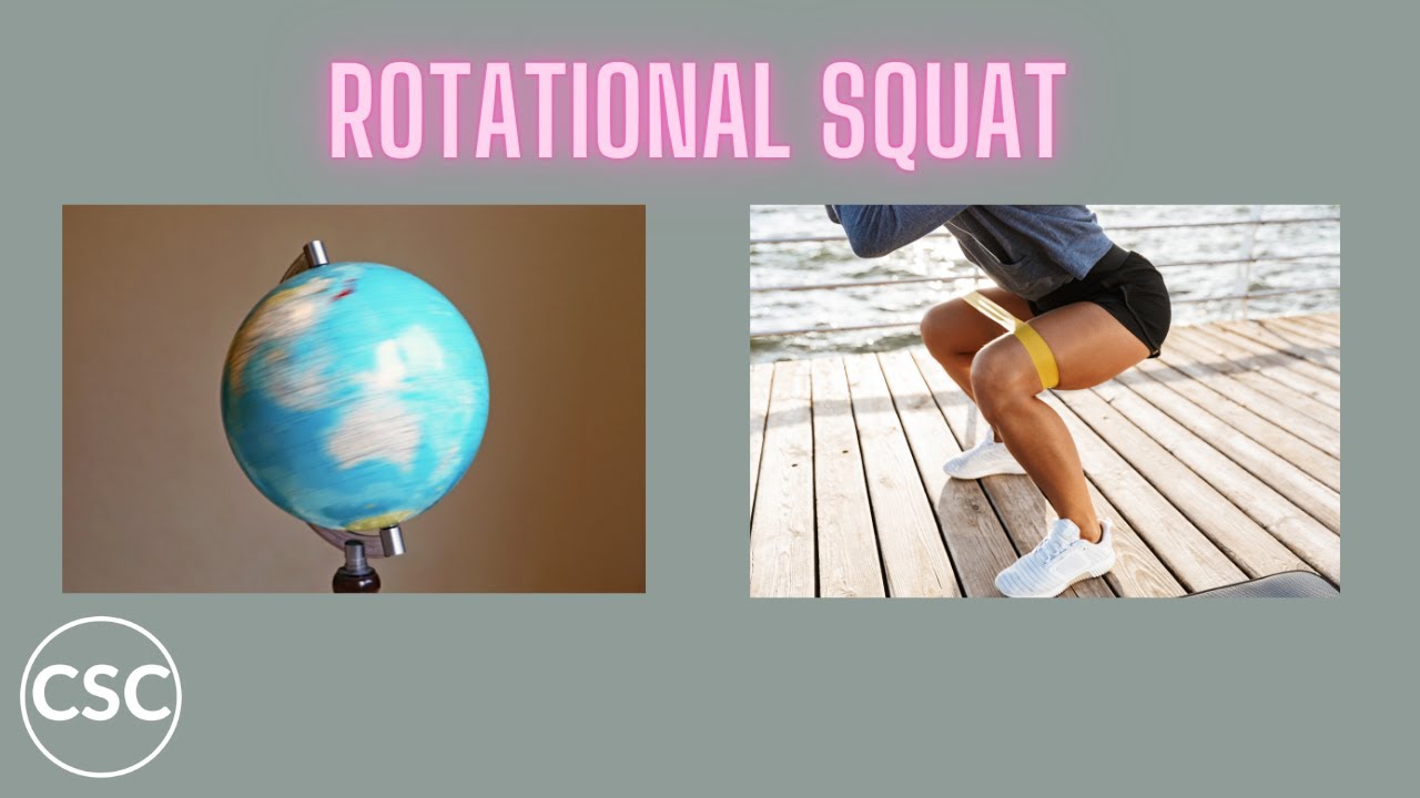Rotational Squat with KB - YouTube