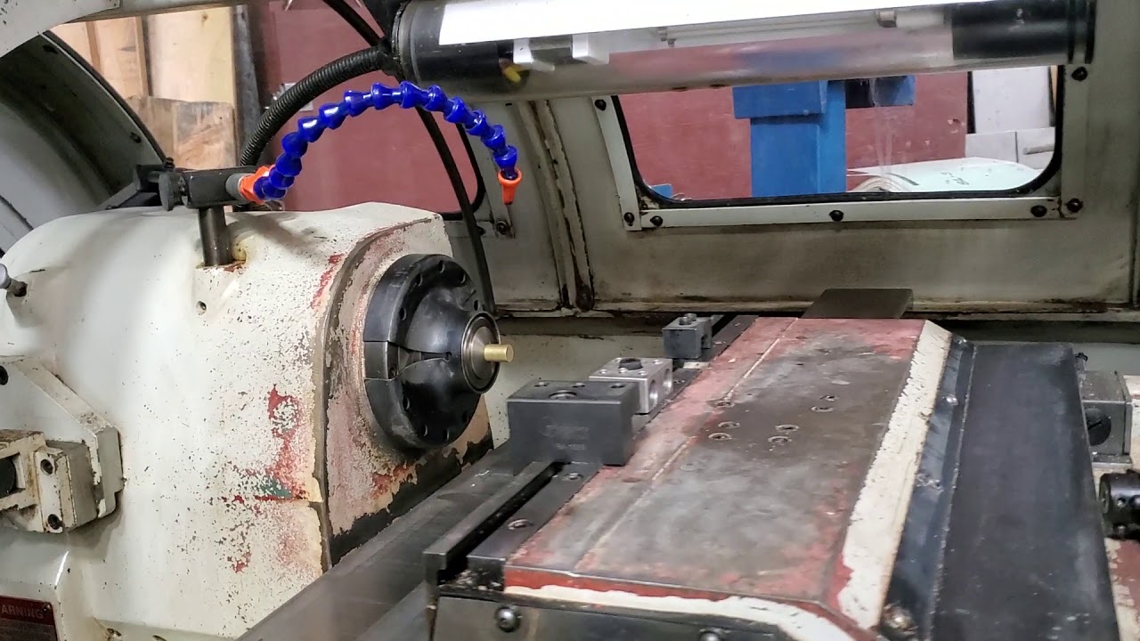 Tool room CNC Lathe Anilam 4200t - YouTube