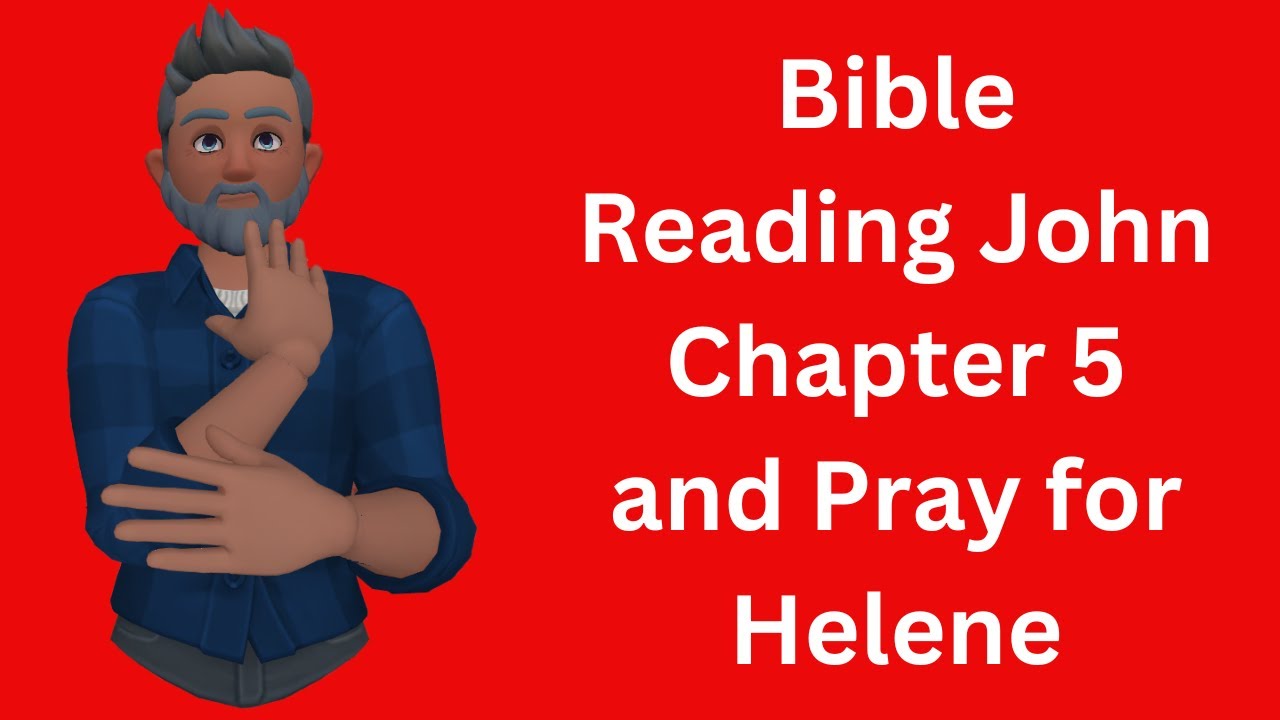Bible Reading John Chapter 5 Hurricane Helene - YouTube