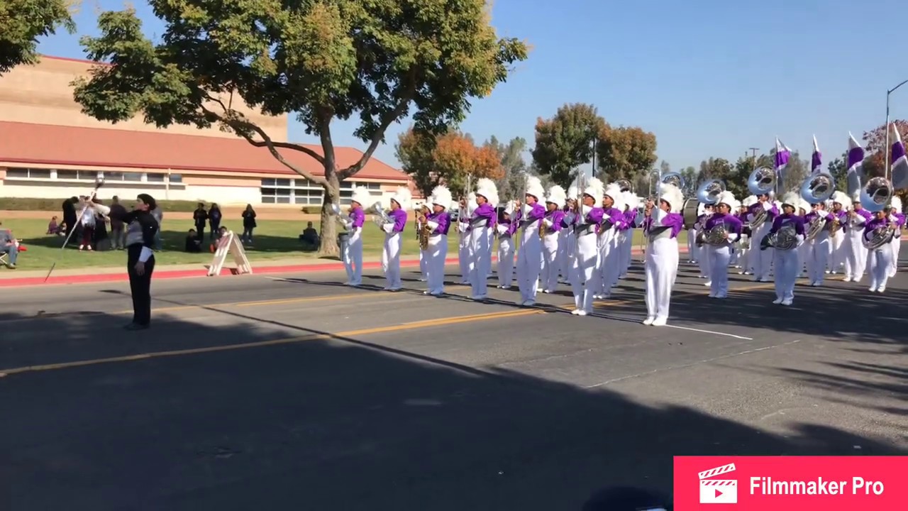 Washington Union HS Marching Band - Front Section March - 2019 Merced ...