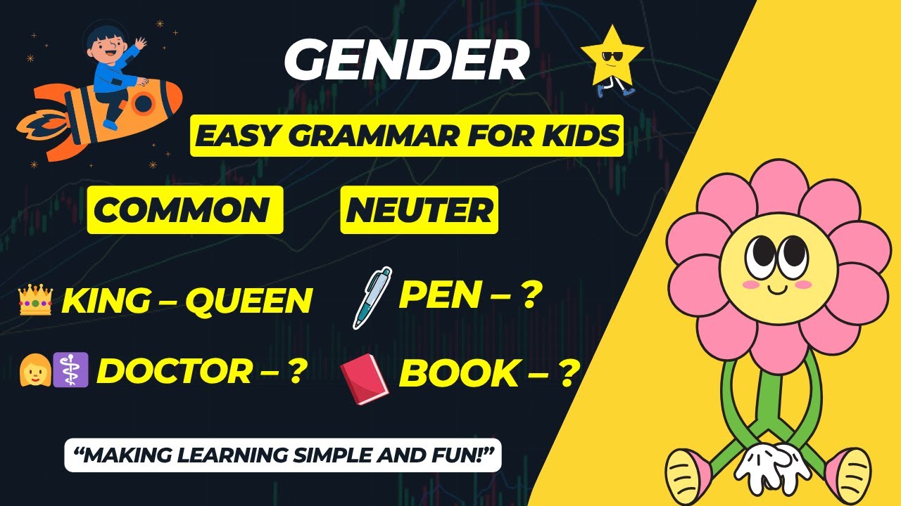 "Gender in Grammar | Masculine, Feminine, Common & Neuter | English ...
