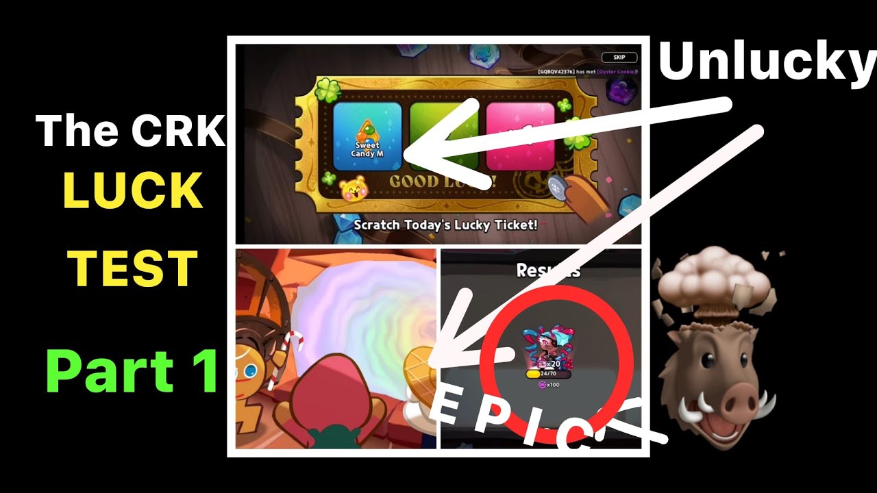 The CRK Luck test Part 1 - YouTube