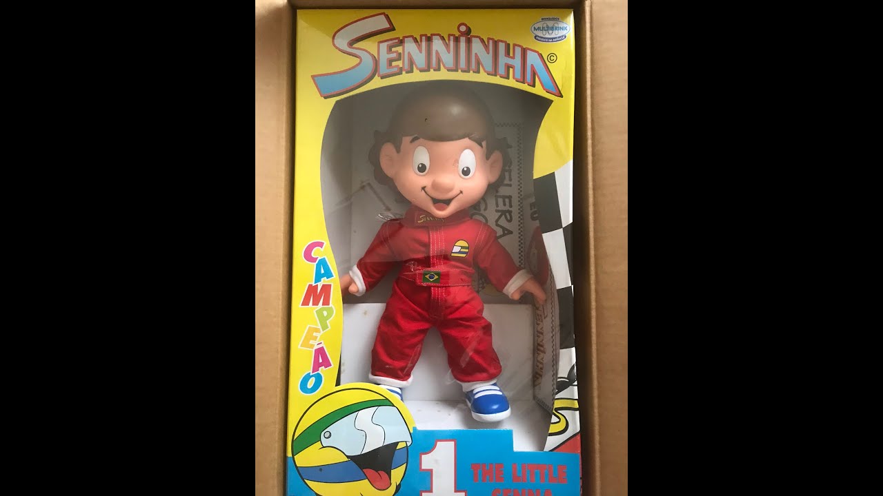 Ayrton Senna - Senninha (The Little Senna) Doll - YouTube