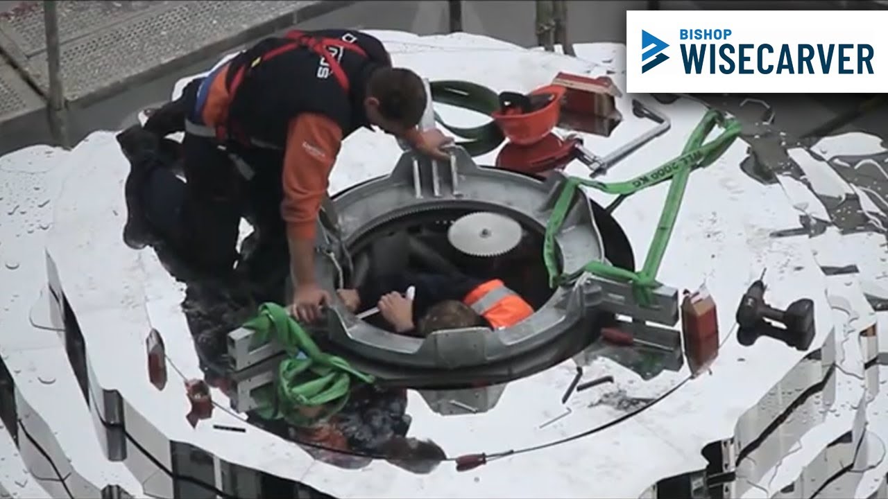 Heavy Duty Rings Power Massive Art Installation - YouTube