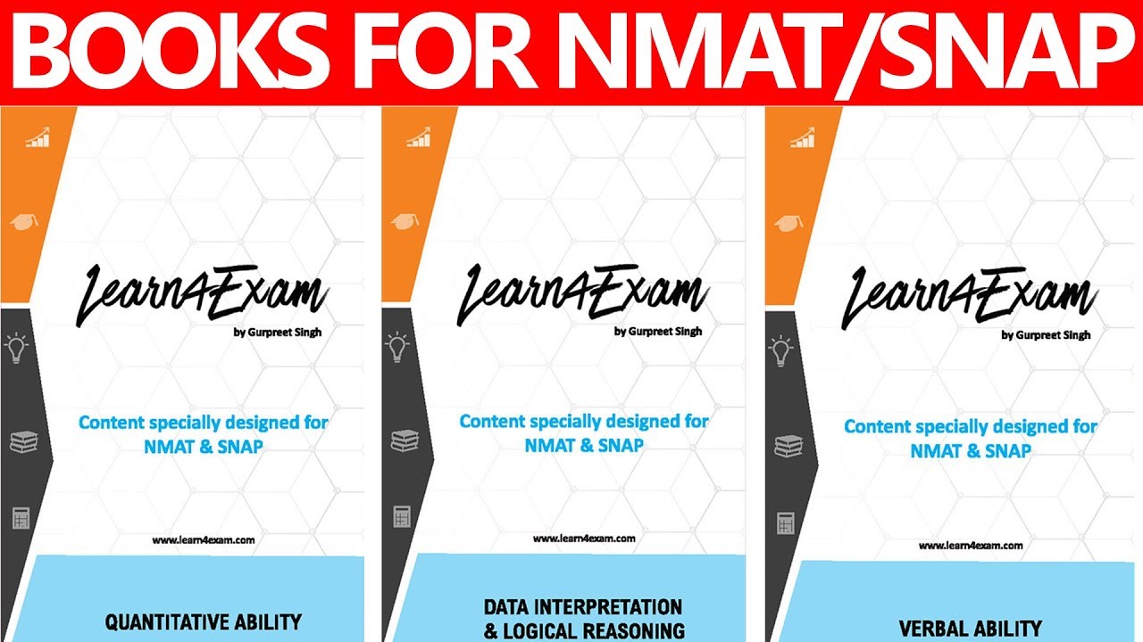 BOOKS FOR NMAT/SNAP EXAM (Pre-Book Now) - YouTube