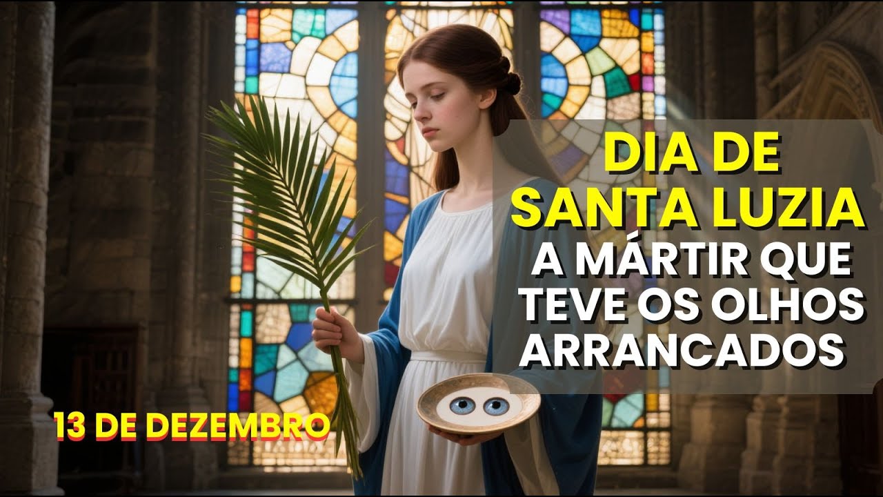 DIA DE SANTA LUZIA: A MÁRTIR QUE TEVE OS OLHOS ARRANCADOS E RECEBEU UM ...
