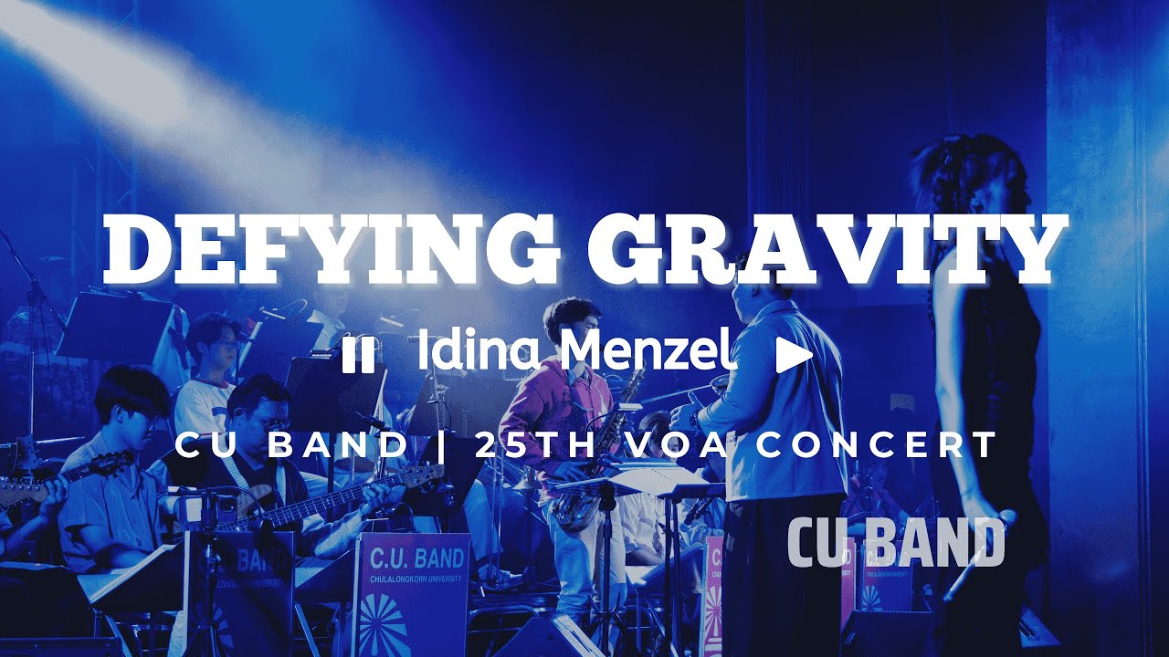 Defying Gravity - Idina Menzel | CUBand VOA Concert2025 - YouTube