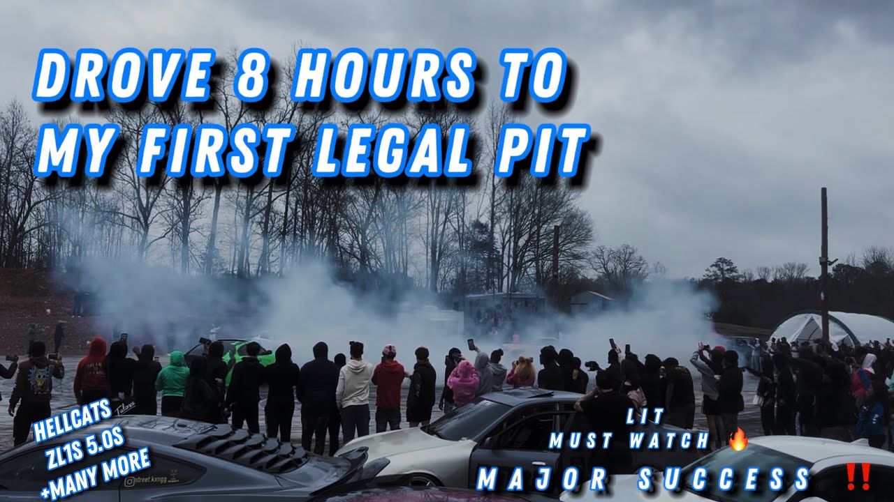 Drove 8Hrs To My First Legal Pit In Alabama ! ( Its Lit Must Watch ...