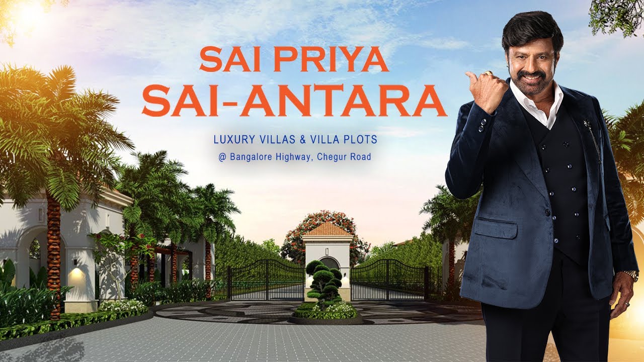 Sai Priya's Sai - Antara Project Details | Sai Priya Constructions | Balakrishna - YouTube